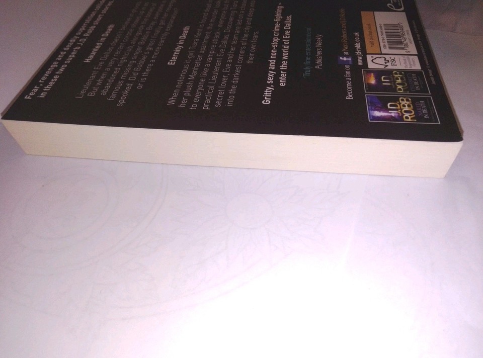 Haunted In Death & Eternity In Death - paperback J.D. Robb | eBay