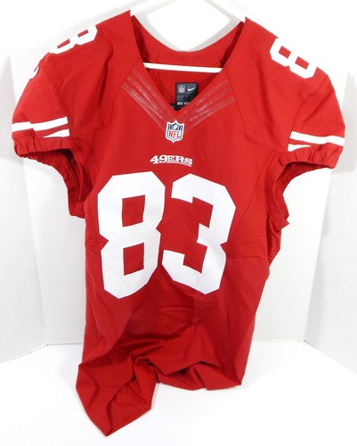 2016 San Francisco 49ers #83 Gioco Emesso Rosso Maglia 42 03 | eBay
