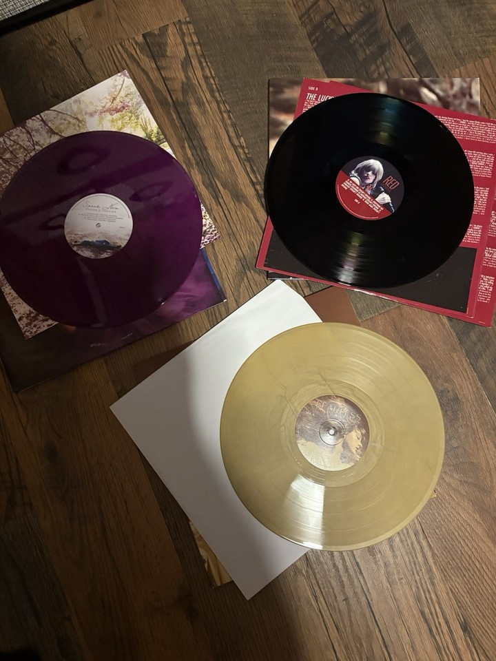 Taylor Swift Taylor’s Version Vinyl Records Speak Now, Red, Fearless ...