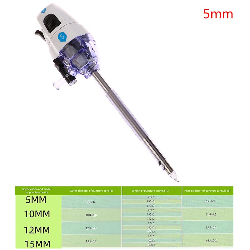 5/10/12/15mm Optical Trocar Puncture Cone Puncture Cannula For ...