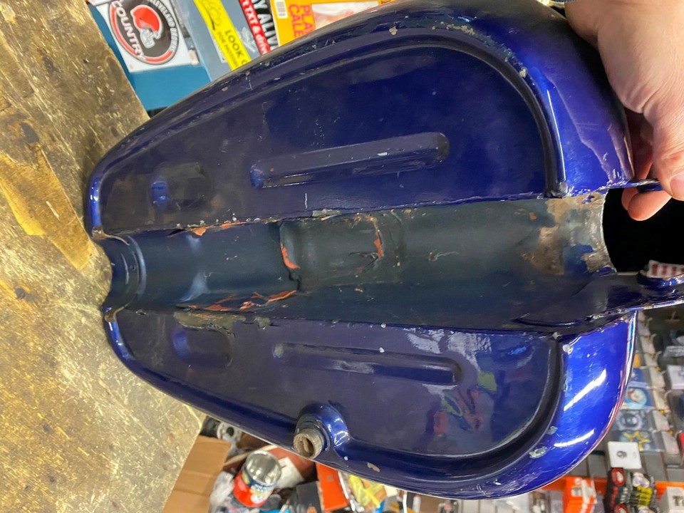 Quickbob Gas Tank Harley Shovelhead FX FLH Custom Chopper 4 speed 4 ...