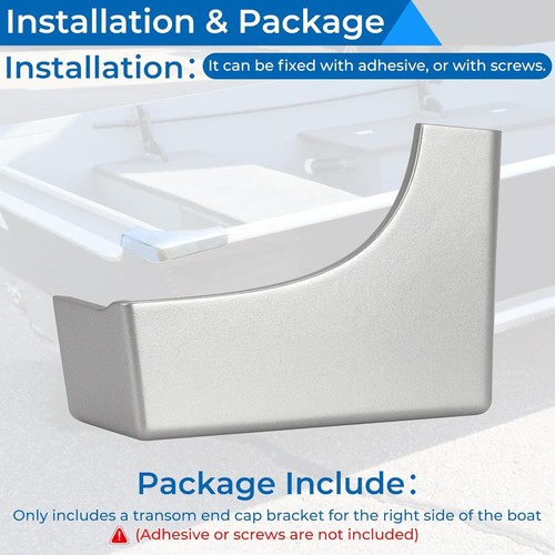 For StarCraft Boat Transom End Cap STARBOARD OB Models RIGHT Corner ...