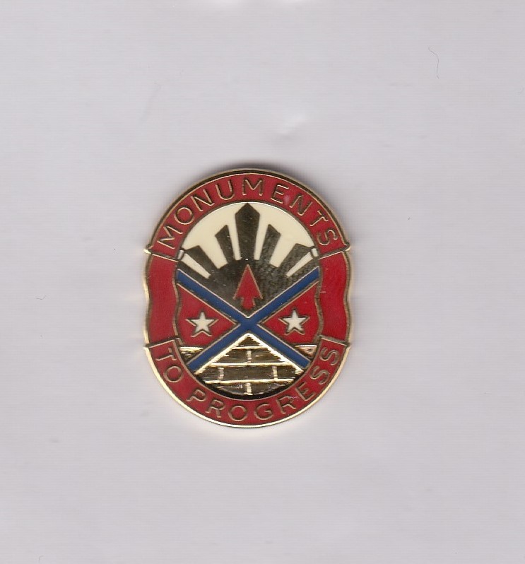 168th Engineer Brigade DUI crest c/b clutchback badge V-21 | eBay