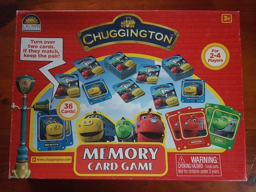 Chuggington Memory Card Game Crown Products | eBay Australia