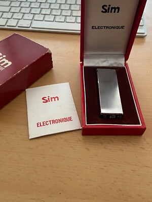 SIM - JAPAN - VINTAGE - CIGARETTE LIGHTER - GAS - COLLECTIBLE ...