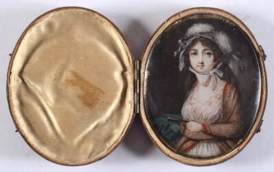 Charles Henard (1757-1812) "Young lady, called Charlotte Corday", fine ...