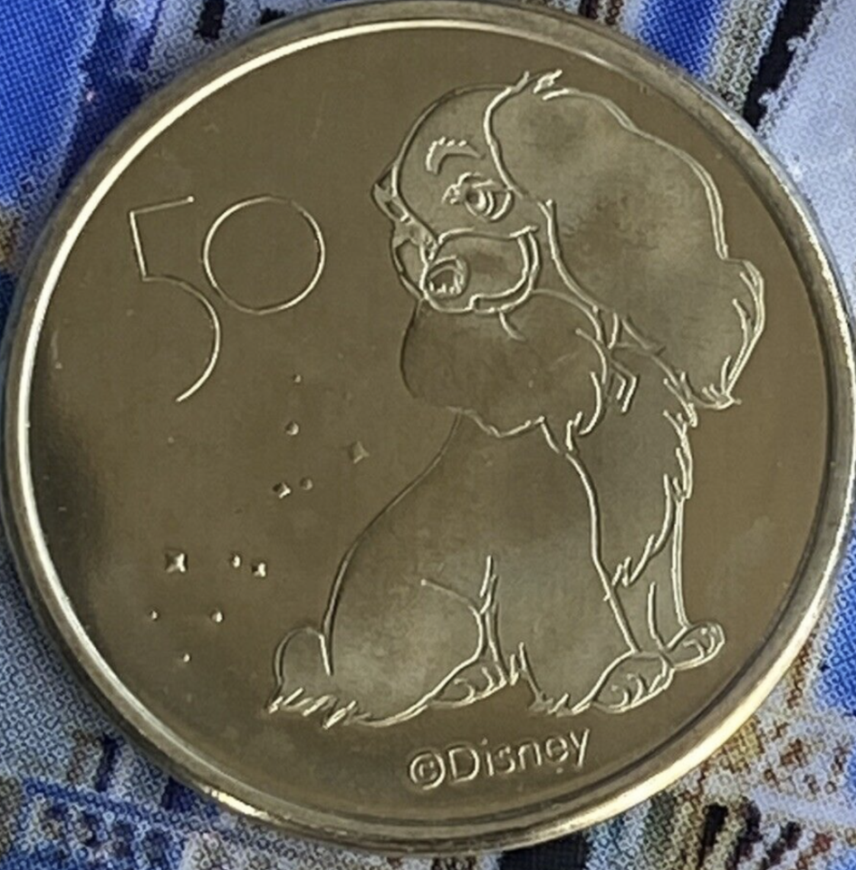 NEW Walt Disney World 50th Anniversary Commemorative Gold Coins 53 ...