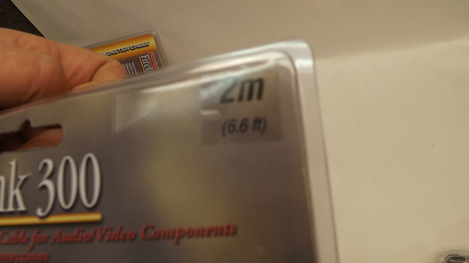 (2) Monster Cable FL300 FireLink 300 IEEE 1394 Digital Audio/Video ...