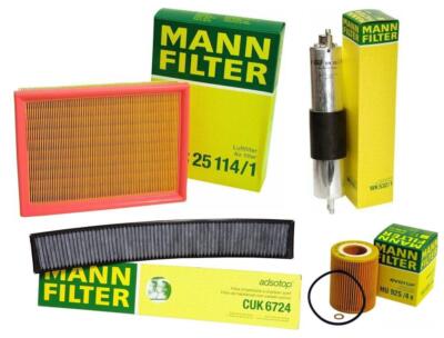 Mann Oil Air Carbon Cabin Fuel Filter Kit for Benz W203 C209 C230 C240 C320 CLK5 | eBay
