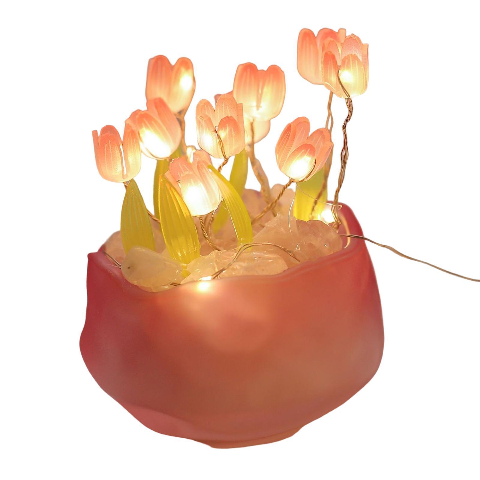 DIY Tulip Night Light Material Pack DIY flower Light for Table Decor | eBay