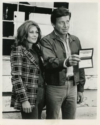 EFRAM ZIMBALIST JR. BETTY ANNE REES THE FBI TV SERIES ORIGINAL 8X10 ...