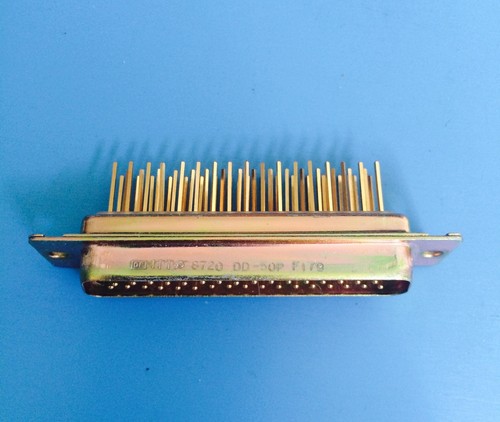 DD-50P-F179 ITT CANNON CONNECTOR DSUB PLUG 50 POSITION T/H GOLD | eBay