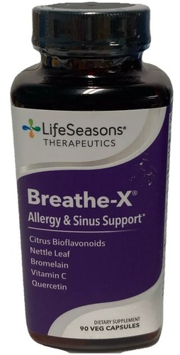 Life Seasons Breathe-X Allergy & Sinus Support 90ct 07/26 853760002070| eBay