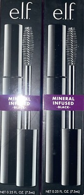 Elf Mascara - 2 Black Mineral Infused Mascara for Full Healthy Looking ...