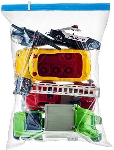 5 PC Super Jumbo Big Zip Lock BIGGEST Zipper Resealable Storage Bags ...