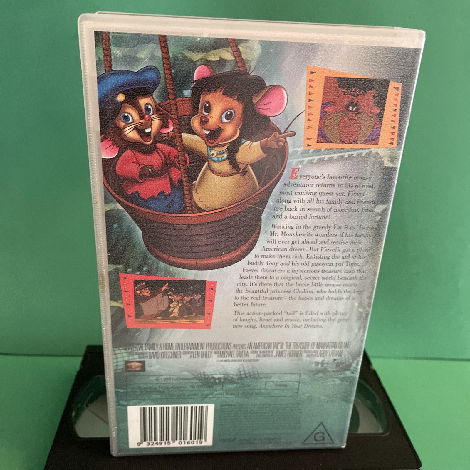 VHS An American Tail 3 - The Treasure Of Manhattan Island. Children’s ...