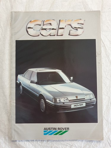 1986 AUSTIN ROVER Group Original Sales Brochure 3500 Mini Metro MG ...
