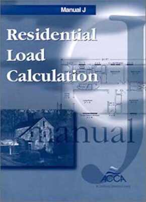 Residential Load Calculation Manual - Paperback, by Rutkowski Hank ...