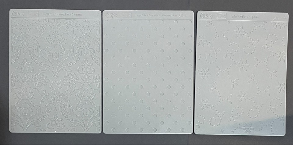 4 Sets MFT Dies and 3 Sizzix Embossing Plates | eBay