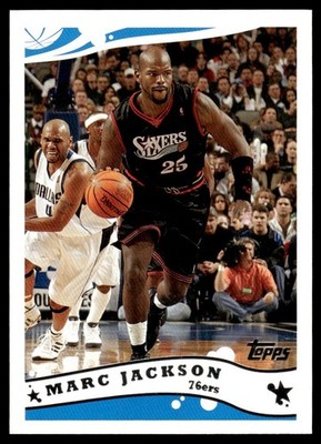 2005-06 Topps Marc Jackson Philadelphia 76ers #187 | eBay