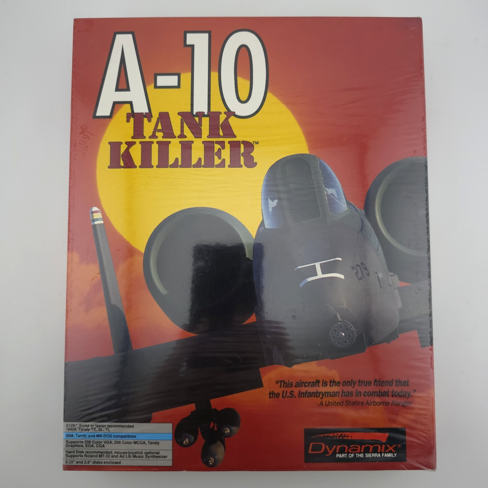 A-10 Tank Killer, 1990, Big Box, New & Sealed | eBay Australia