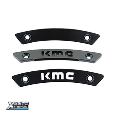 KMC XD Series XD841 18"Wheel Lip Insert Kit 8 Pcs Gloss Black ...
