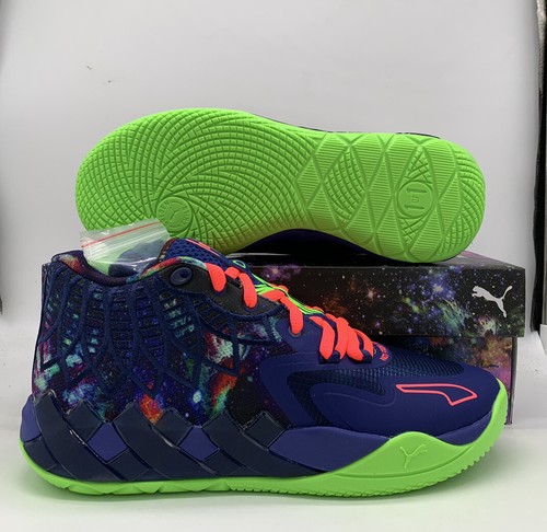 Puma MB.01 Galaxy Lamelo Ball Navy Red Green Blue Basketball 376677-07 ...