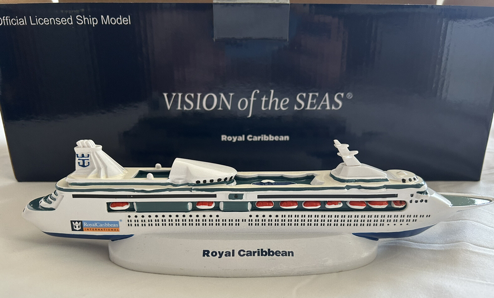 Royal Caribbean Cruise Line Ship Statue Model Vision of the Seas New | eBay