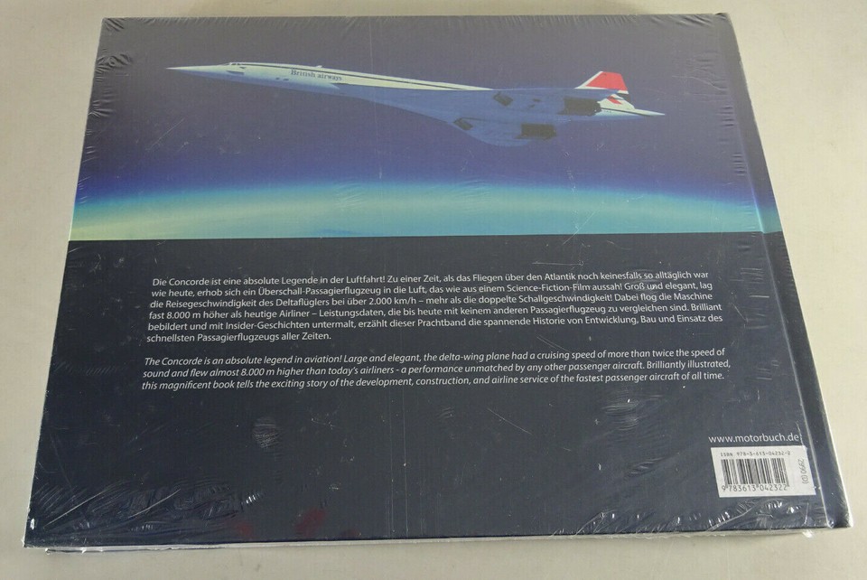 Illustrated Book - the Legendary Concorde | eBay