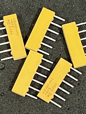 4306R-101-473 BUSSED RESISTOR NETWORK 47K Ohm 6-PIN SIP BOURNS (LOT OF ...