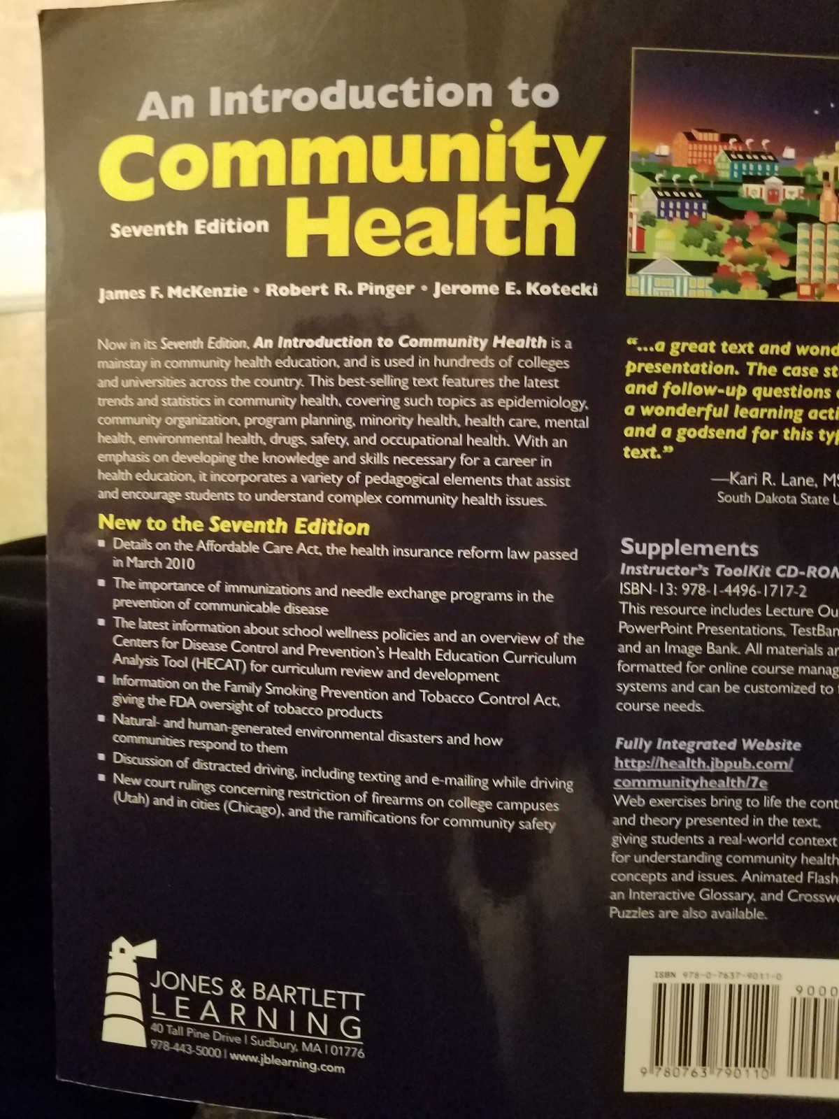 Introduction to Community Health by Robert R. Pinger, James F. McKenzie ...