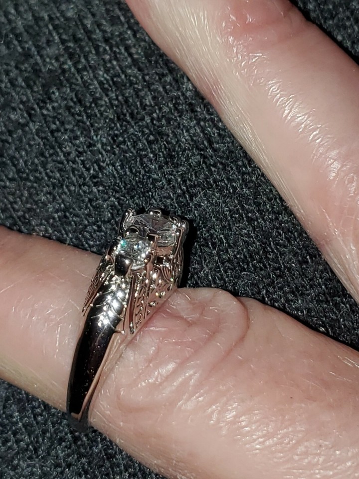 BOGO. Size 7 NWT. AAA QUALITY DIAMONIQUE stones. | eBay