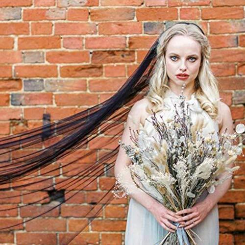 Wedding Veil Comb Bridal Cathedral Veil 1 Tier Drop Veil Wedding ...