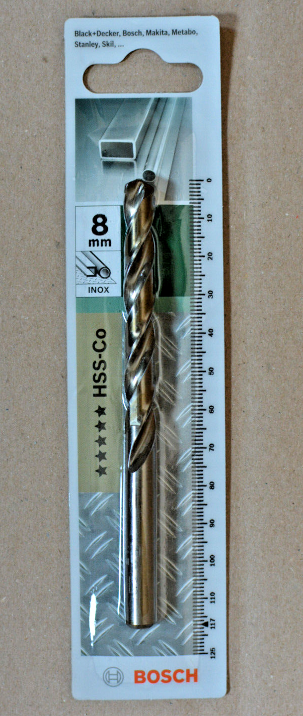 Bosch HSS-Co Bohrer 8mm Metallbohrer Cobalt | eBay.de