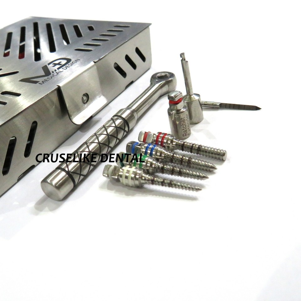 Dental Implant Bone Compression Kit Surgical Sinus Lift Expander ...