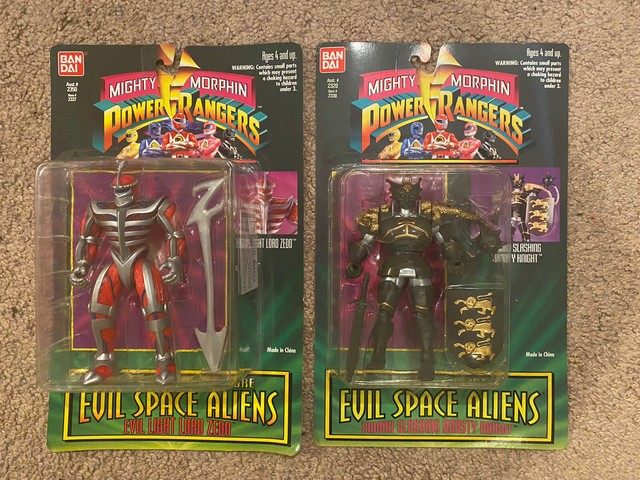 Bandai Power Rangers MMPR Knasty Knight Figure 1994 90s 1990s for sale ...