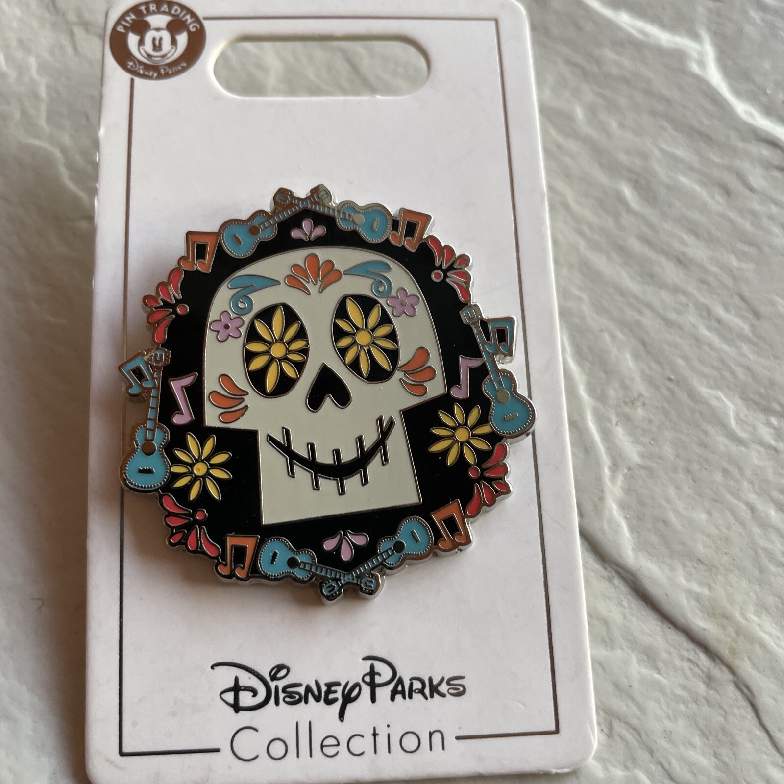 Disney Parks Coco Sugar Skull Pixar Pin PICS 125417 on Original Card ...