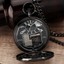 Unique Musical Movement Pocket Watch Astronaut Space Quartz with Fob ...