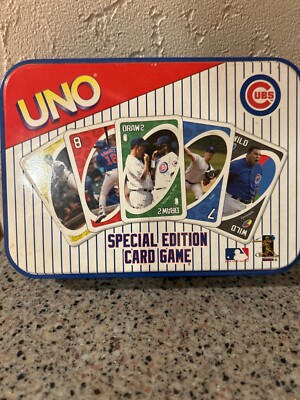 Baseball UNO Special Edition Card Game Tin | eBay