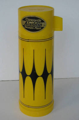 Retro Concorde Aladdin Vacuum Flask - Yellow / Black | eBay Australia
