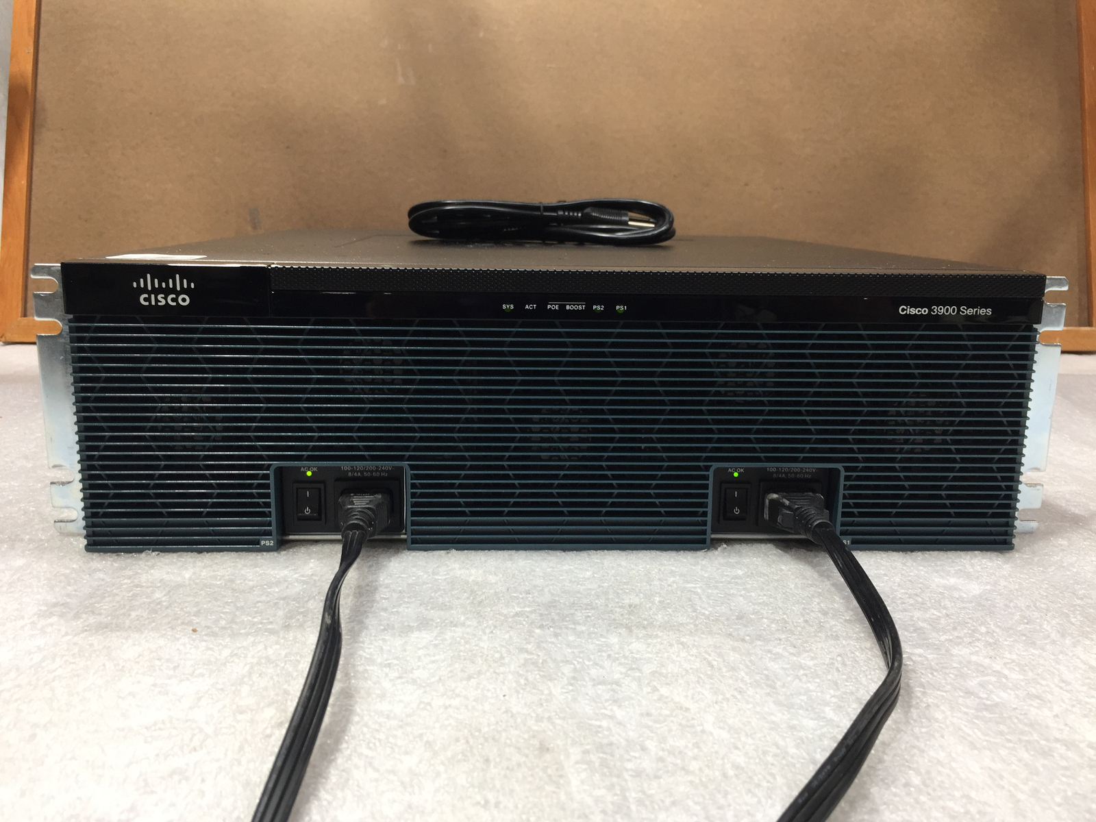 Cisco 3900 SERIES C3900-SPE150/K9 Integrated Service Router, w/PWR CORD ...