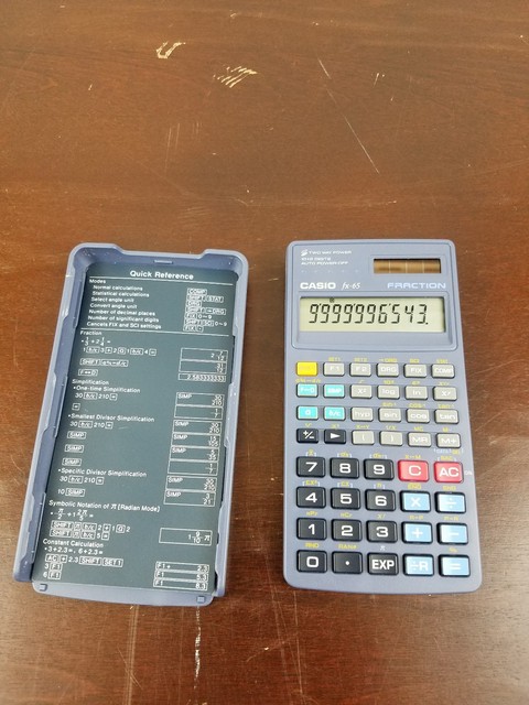 Casio FX-65 Scientific Calculator for sale online | eBay