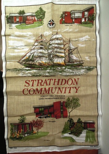 (800) Strathdon Community Souvenir Tea Towel | eBay