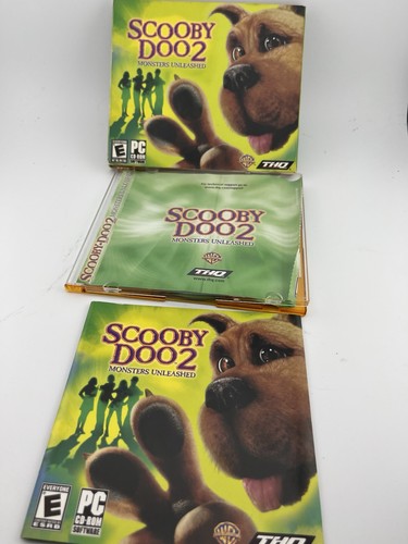 Scooby Doo 2 Monsters Unleashed 2004 THQ/Warner Bros. Ent Used PC CD ...