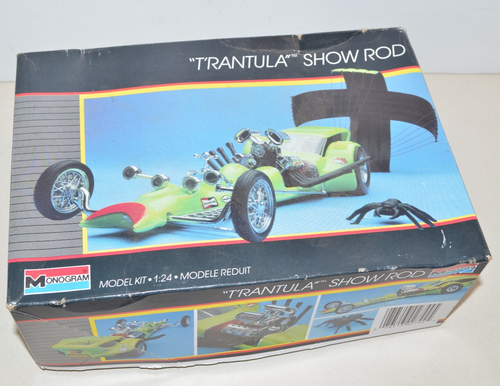 Vintage 1986 Monogram T'RANTULA SHOW ROD Model Kit 1/24 Scale TARANTULA ...