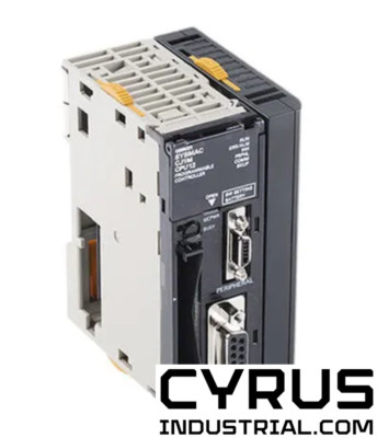 Omron CJ1M-CPU12 Controller, CPU, Compact, 128MB, 10K Prog., 32K, DIN ...