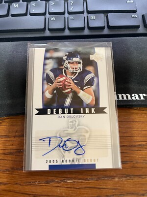 2005 Upper Deck Rookie Debut Ink #DIDO Dan Orlovsky - AUTOGRAPH | eBay