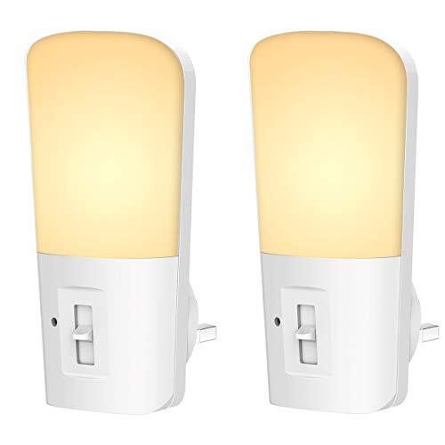 Plug in Night Light, Dimmable Night Lights, LOHAS Dusk to Dawn ...