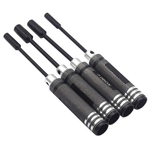 4Pcs Hex Nut Key Socket Screw Driver Tool,4.0 5.5 7.0 8.0mm Sleeve ...