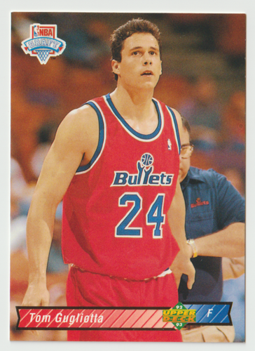 1992-93 Upper Deck Basketball #14 Tom Gugliotta RC - Washington Bullets ...